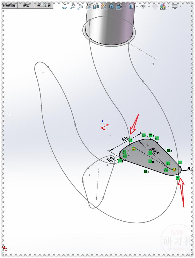 The classic large hook drawn with SolidWorks - iNEWS