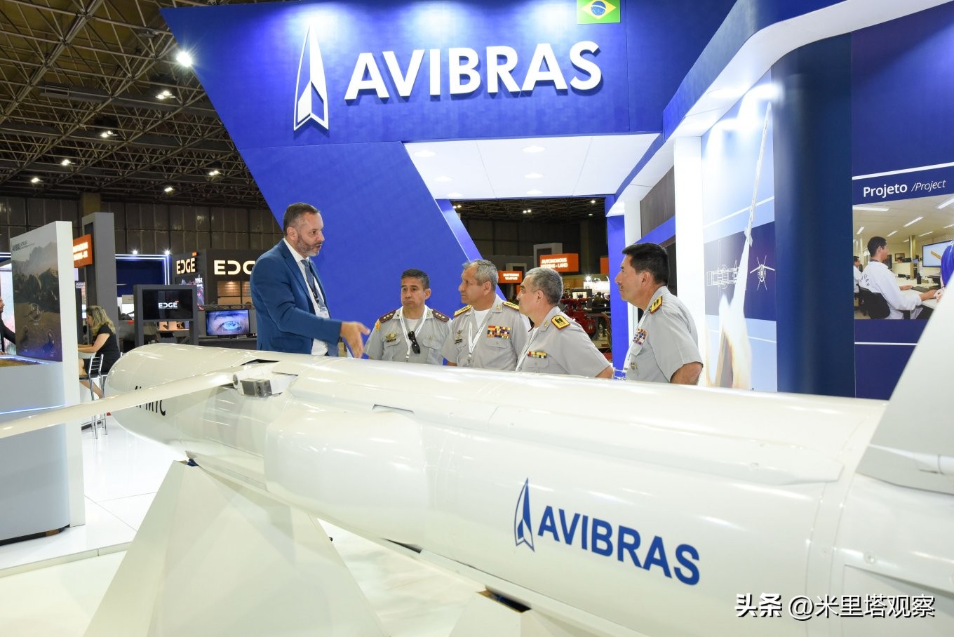 Brazil's upgraded rocket launcher with a range of 300 kilometers - iMedia