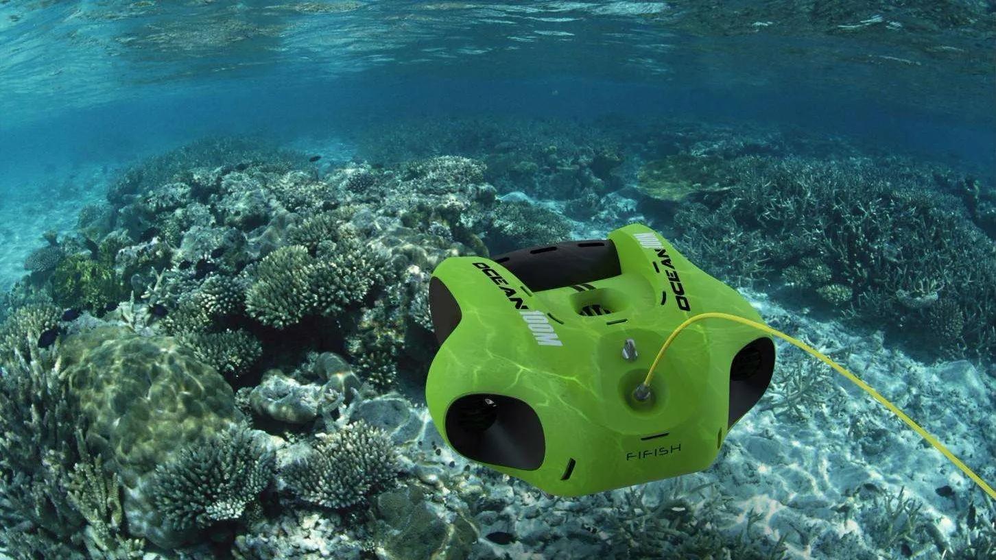 "Haima" underwater remote control robot - iMedia