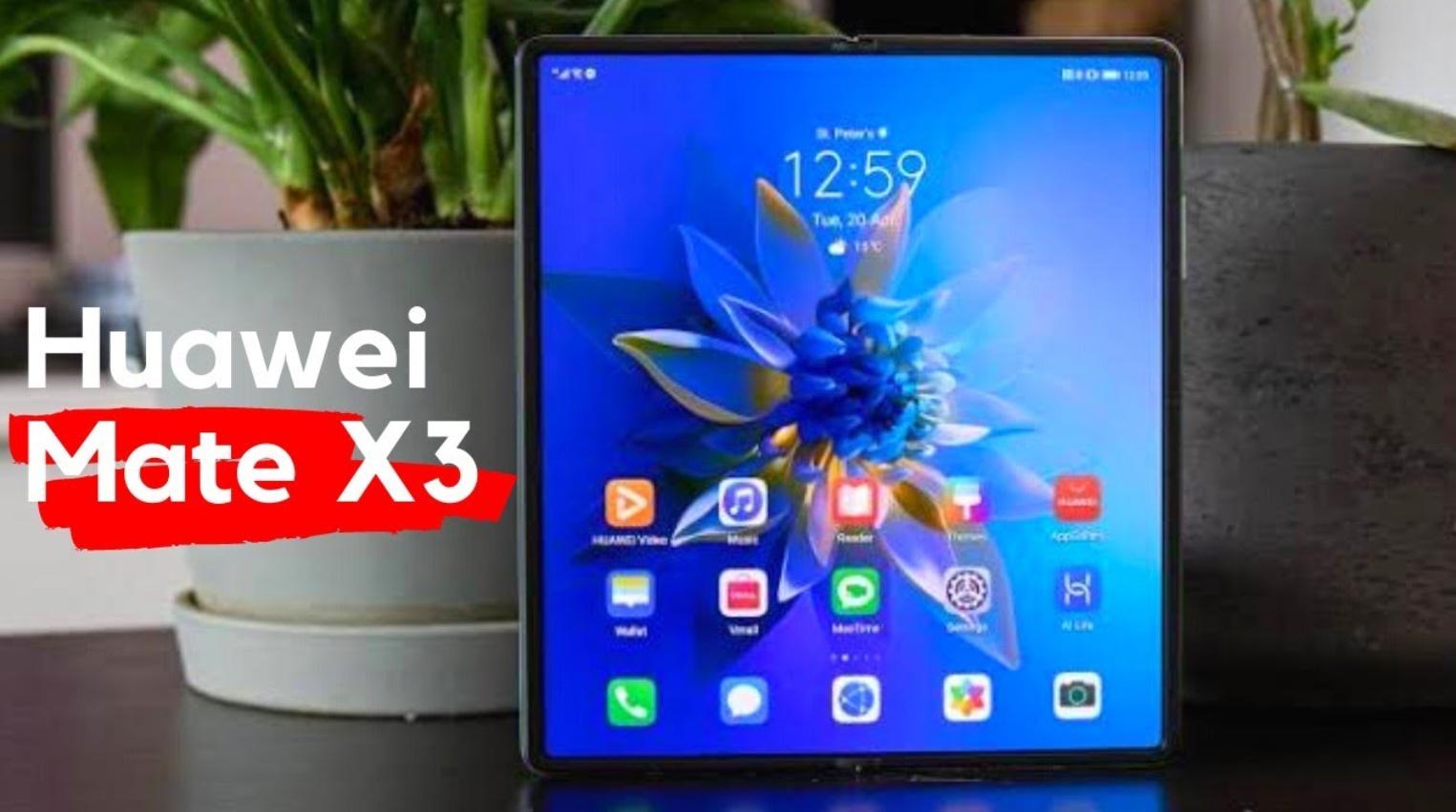 The pinnacle of Huawei in 2023!Huawei Mate X3 exposure: thin and light ...