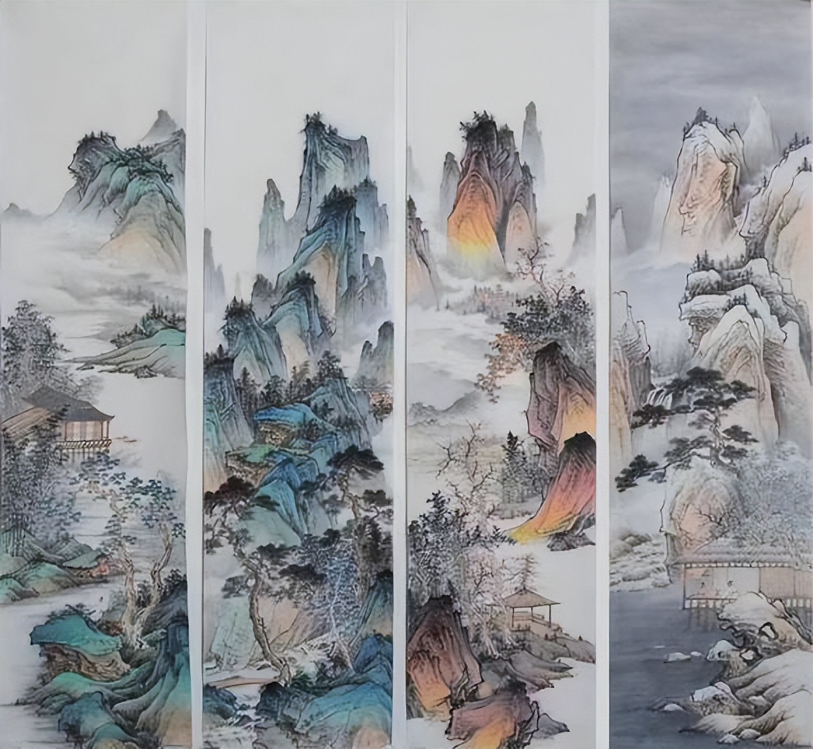 Cai Jixuan's style of writing and painting - iMedia