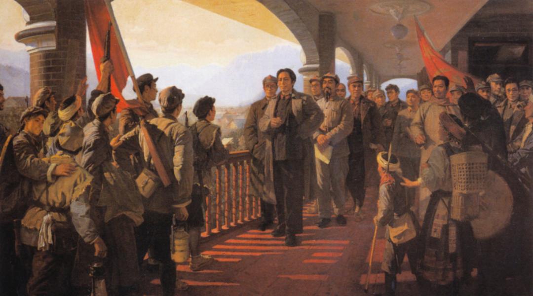 Mao Zedong is a beam of light when the Red Army is confused - iNEWS