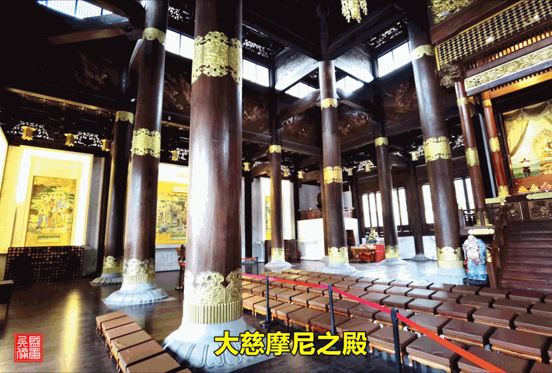 Fenghua "Yingmeng Famous Mountain" Xuedou Temple always smiles with a ...