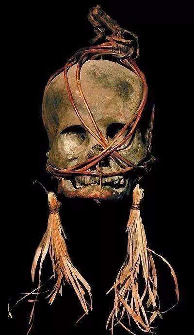 Human skin thangka, human bone instruments... Don't enter if you are ...