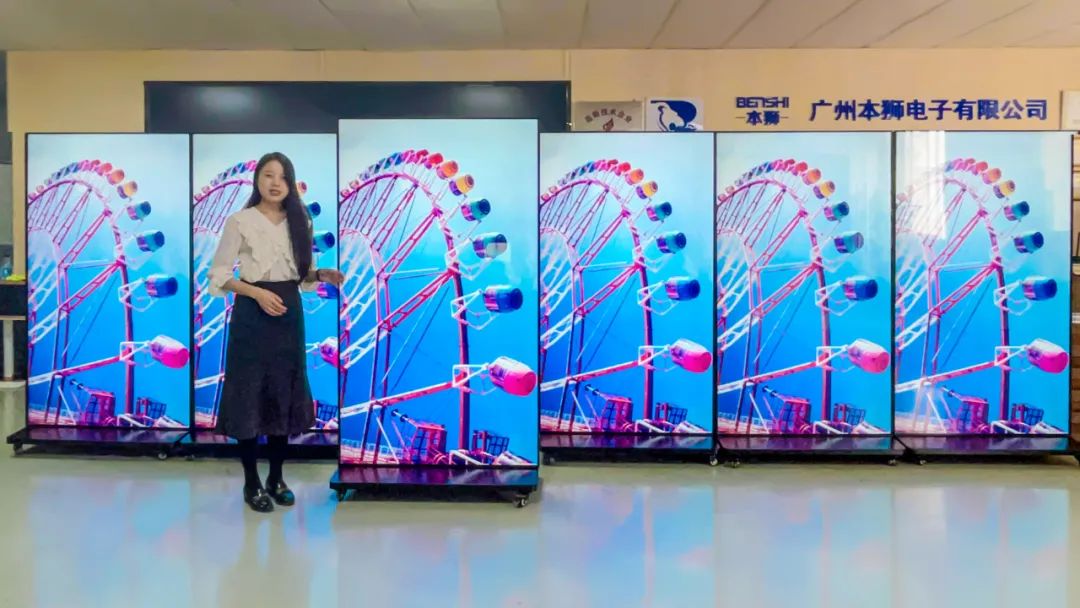 Odd screen vertical narrow side advertising machine introduction - iNEWS