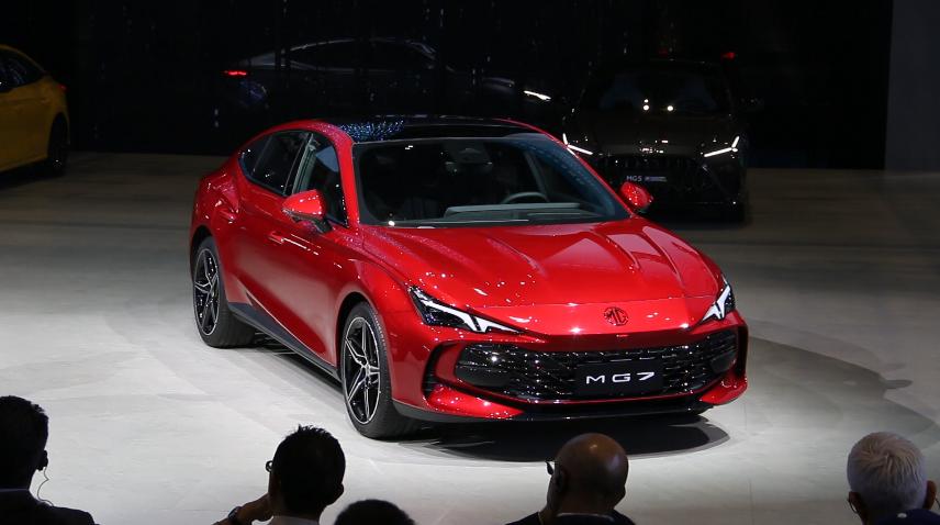 MG7 announced at the Shanghai Auto Show that it has successfully challenged the Guinness World ...