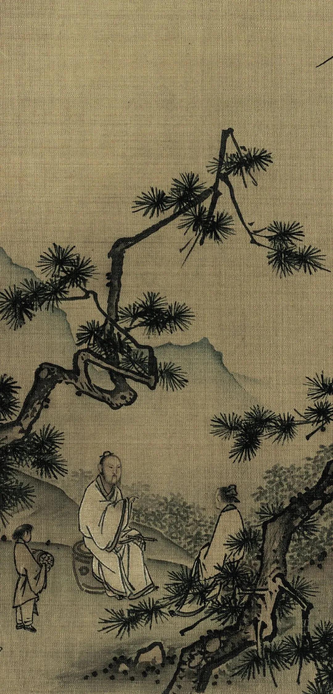 Ma Yuan·Shanshui Map, Di Bank Parking Boat Map, Tower Spring View Map ...