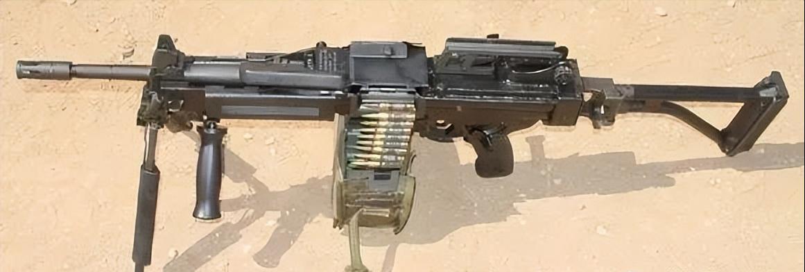 Israeli Negev Negev light machine gun, used to enhance the suppressive ...