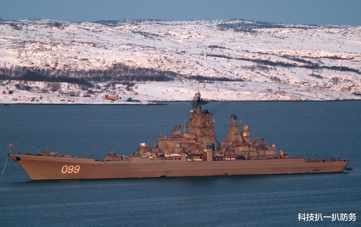 Russia upgraded the Kirov-class cruiser and added multiple missile ...