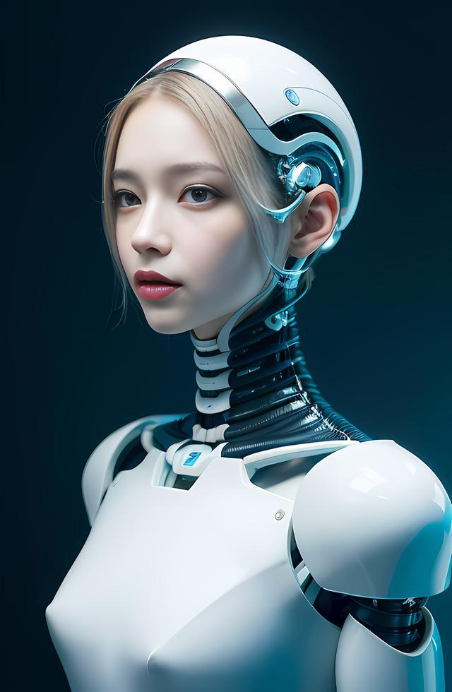 Japan has developed a female intelligent robot with a body temperature ...