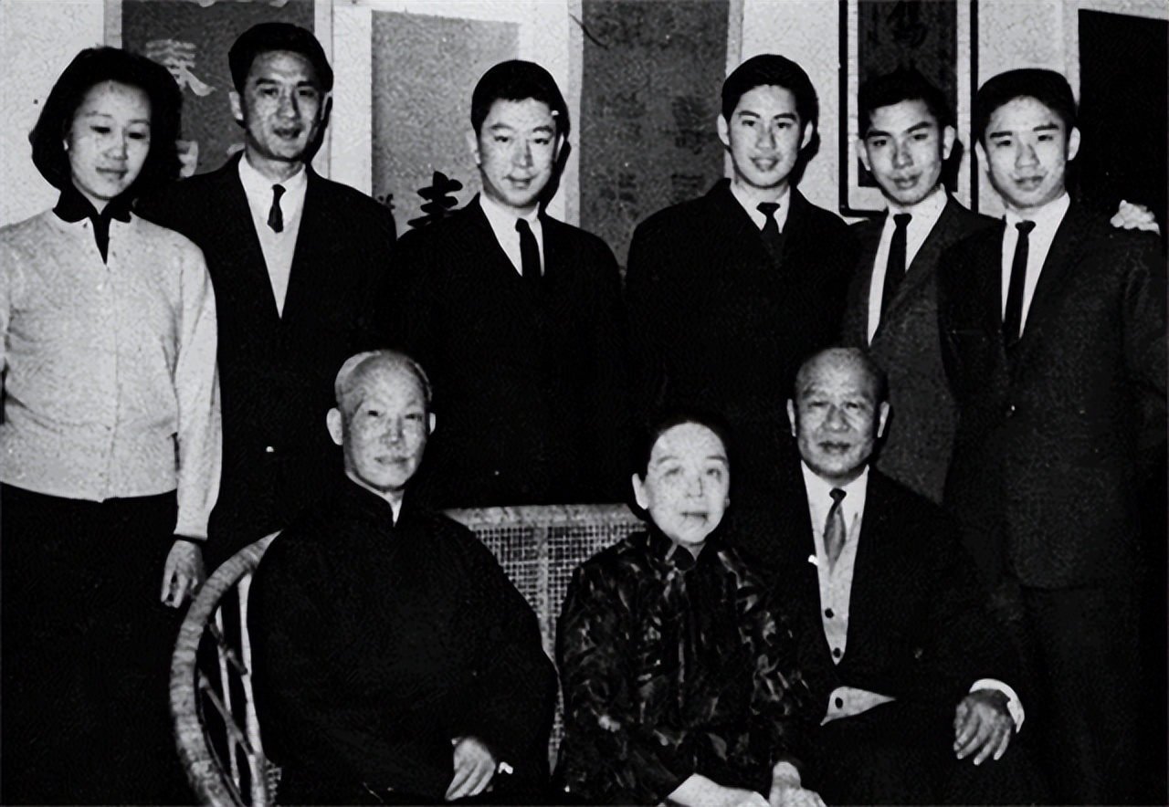 Chen Cheng died of illness in Taiwan in 1965, leaving behind 6 children ...