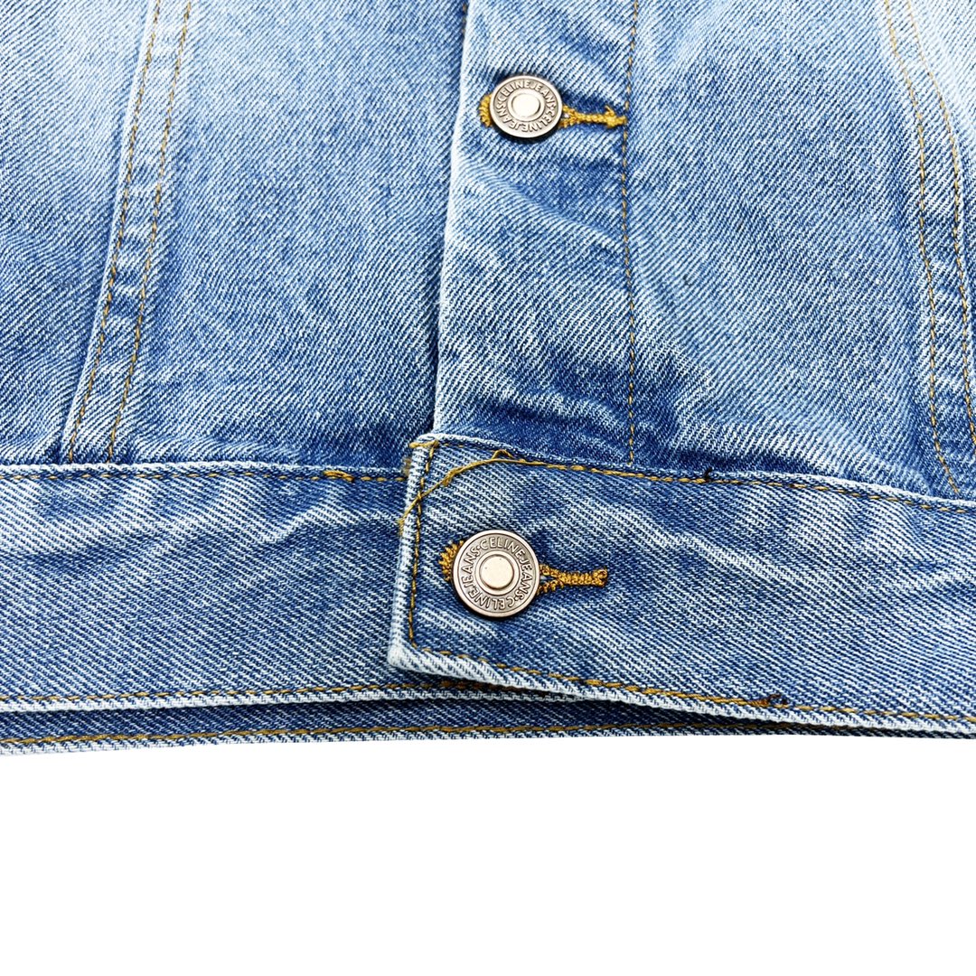 Celine / Celine fake two-piece hooded denim jacket - iNEWS