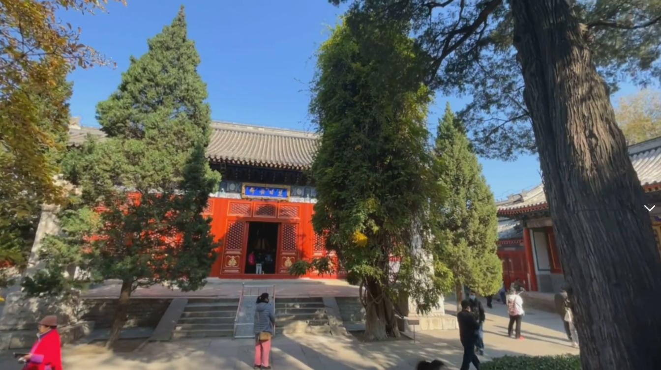 The century-old temples in Beijing's wealth and wealth are grand in ...