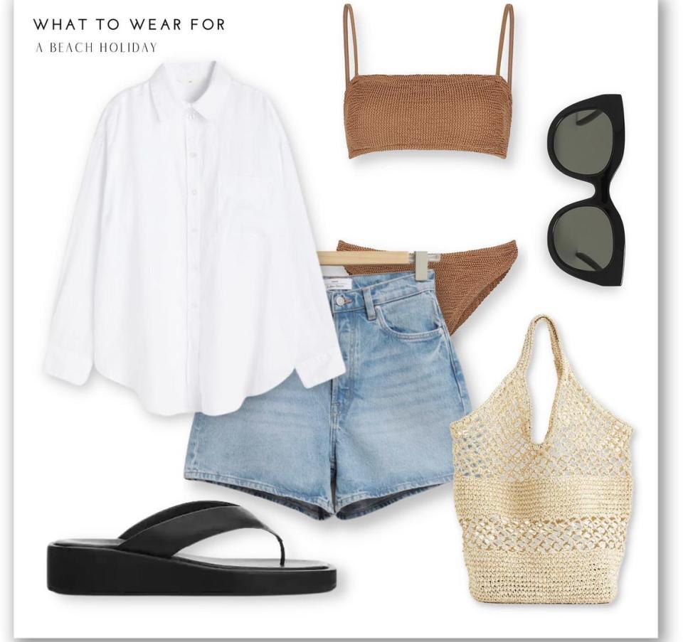 Prepare holiday beach outfits in advance, prepare to enjoy the beauty ...