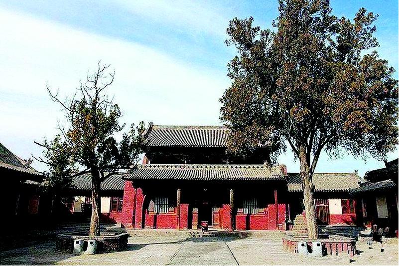 Pingyao Zhenguo Temple, the murals coherently reproduce the story of ...