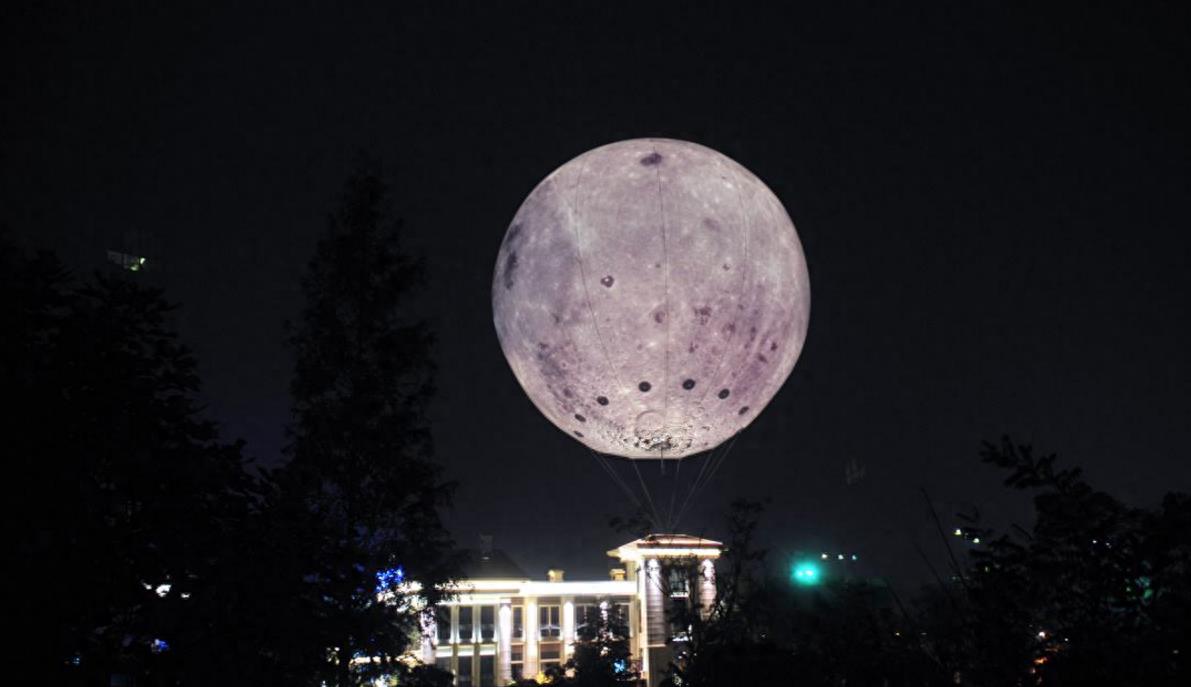 The artificial moon originally to be launched in 2020 will be 8 times ...