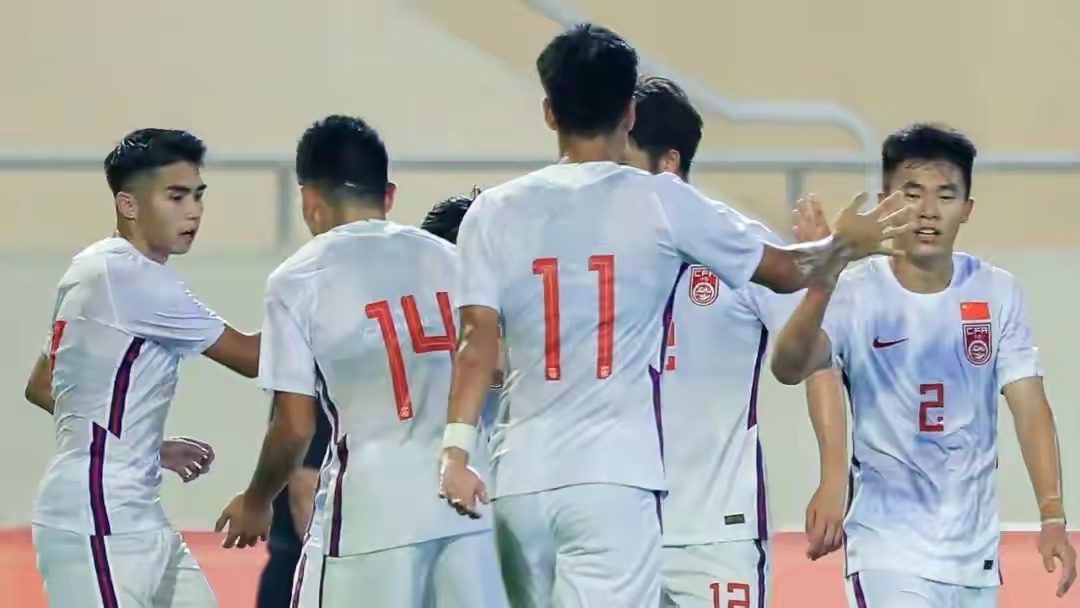 CCTV5 live broadcast, the U20 national youth faced the bottom team, striving for the first ...