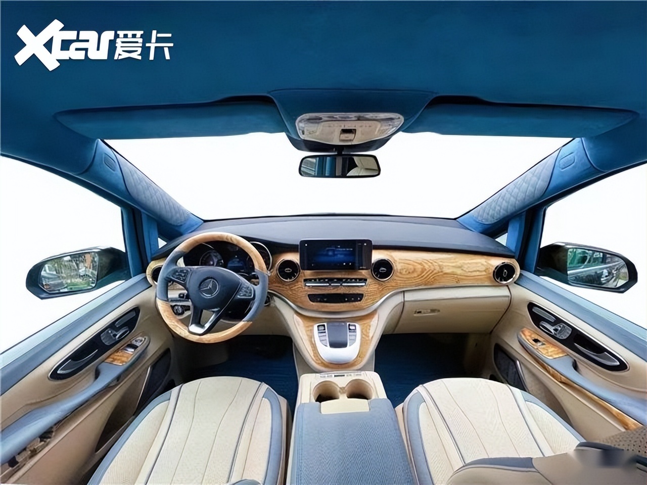 Can the Mercedes-Benz V260 commercial vehicle be so luxurious?Hawker ...