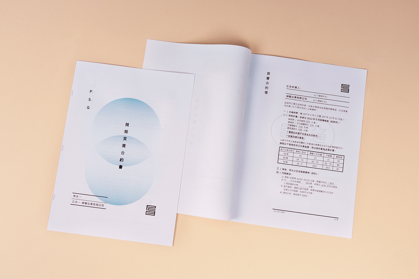 Shenqi Enterprise PSQ brand and album design - iNEWS