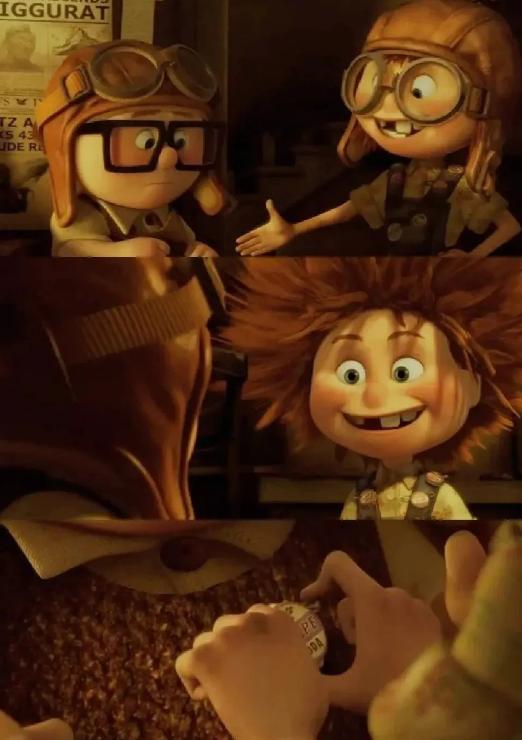 In the film "Up", how do you understand the meaning behind the film ...