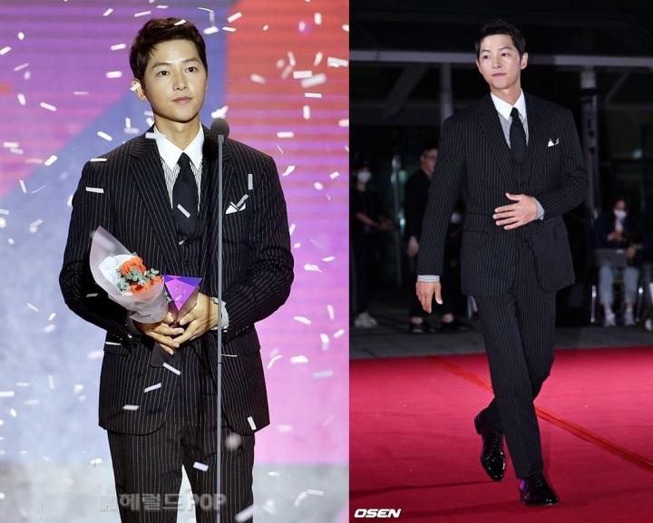 Song Joong-ki won the annual award, "2PM" Junho took away the mini ...