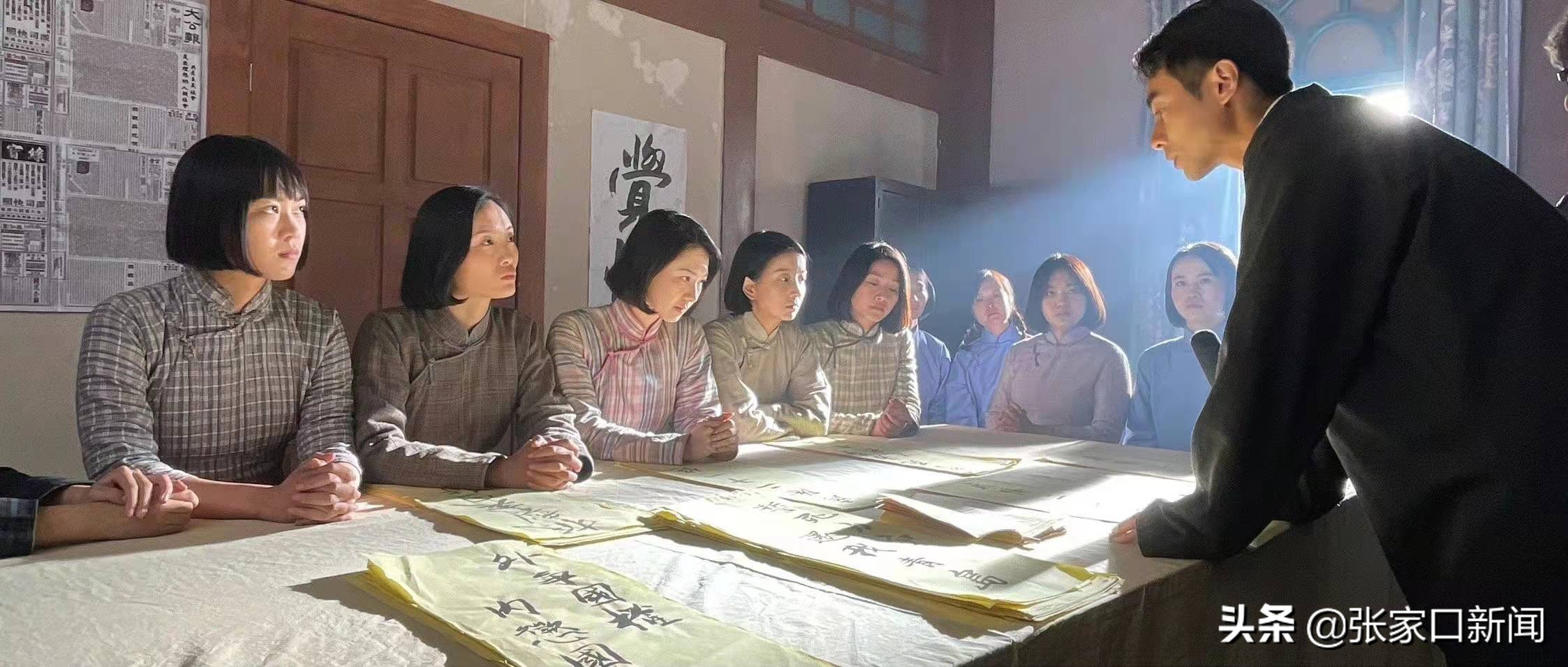 "Young Deng Yingchao" was filmed at Qinghe Film and Television Base in ...