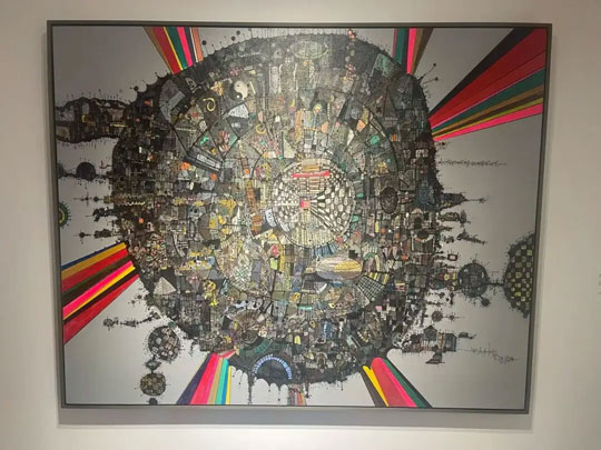 CJ Zhang Changjiang's maximalist art style sparks thinking and ...