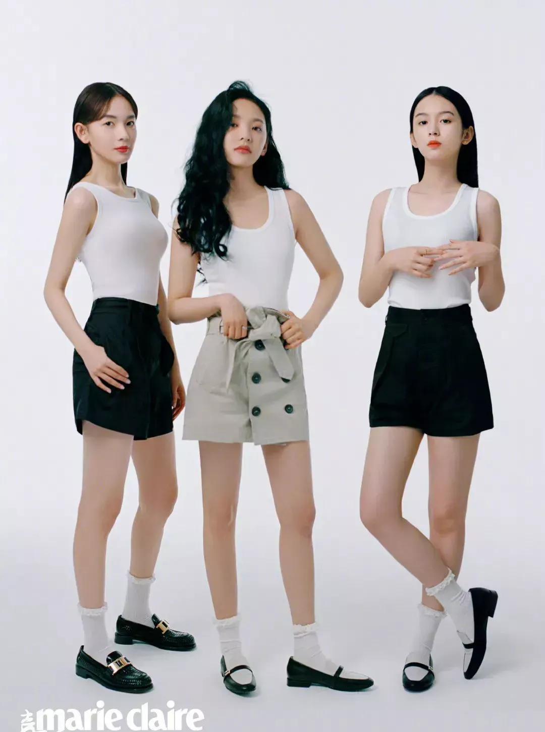 Zhou Ye, Zhang Ruonan, and Chen Yao shoot the magazine together - iNEWS
