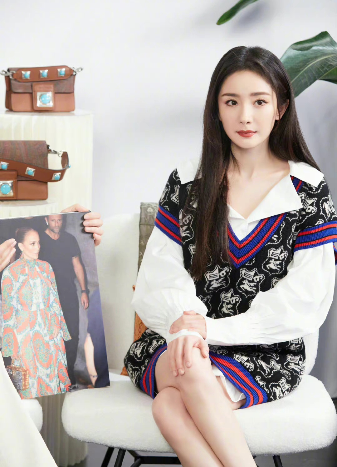 The live broadcast status of the three beauties, Yang Zi attended in ...