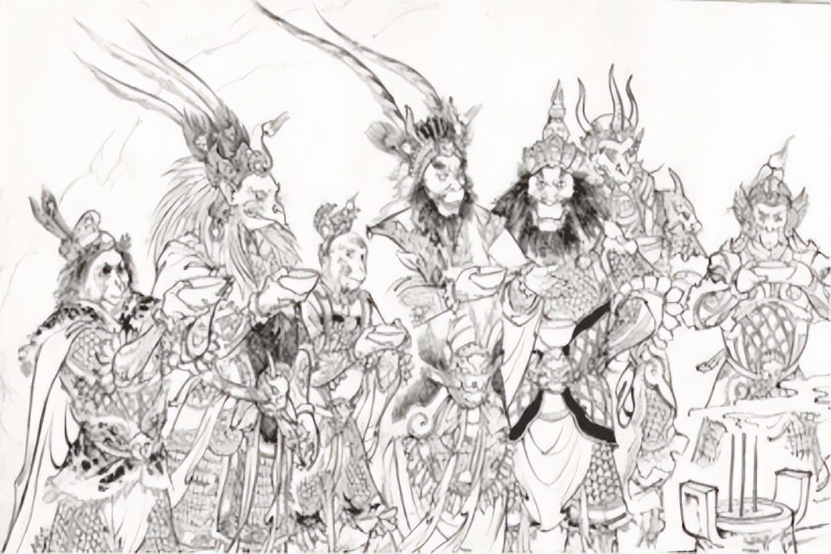 Journey to the West seven saints, who are the seven saints, and how did ...