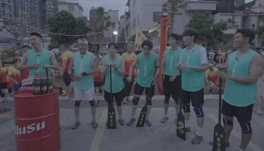 "Eating Thousands of Miles" dragon boat race, the star team led by ...