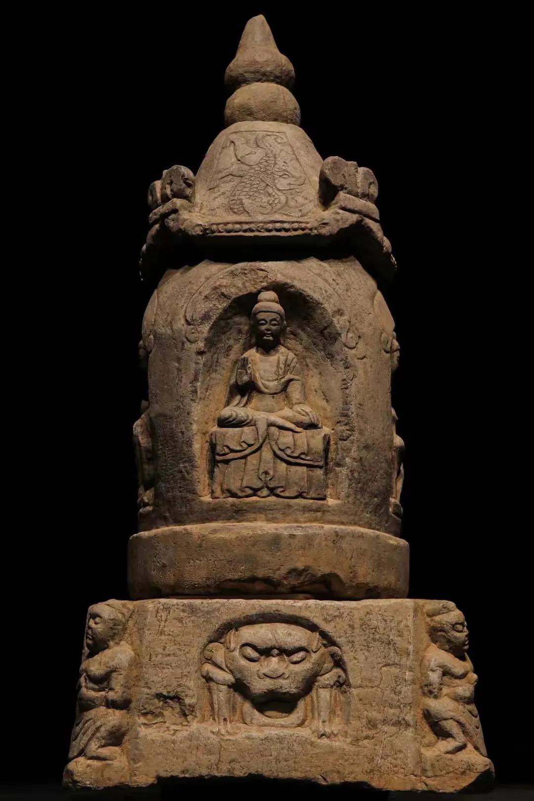 [Tang Yun. Four Sides Relic Pagoda] - iNEWS