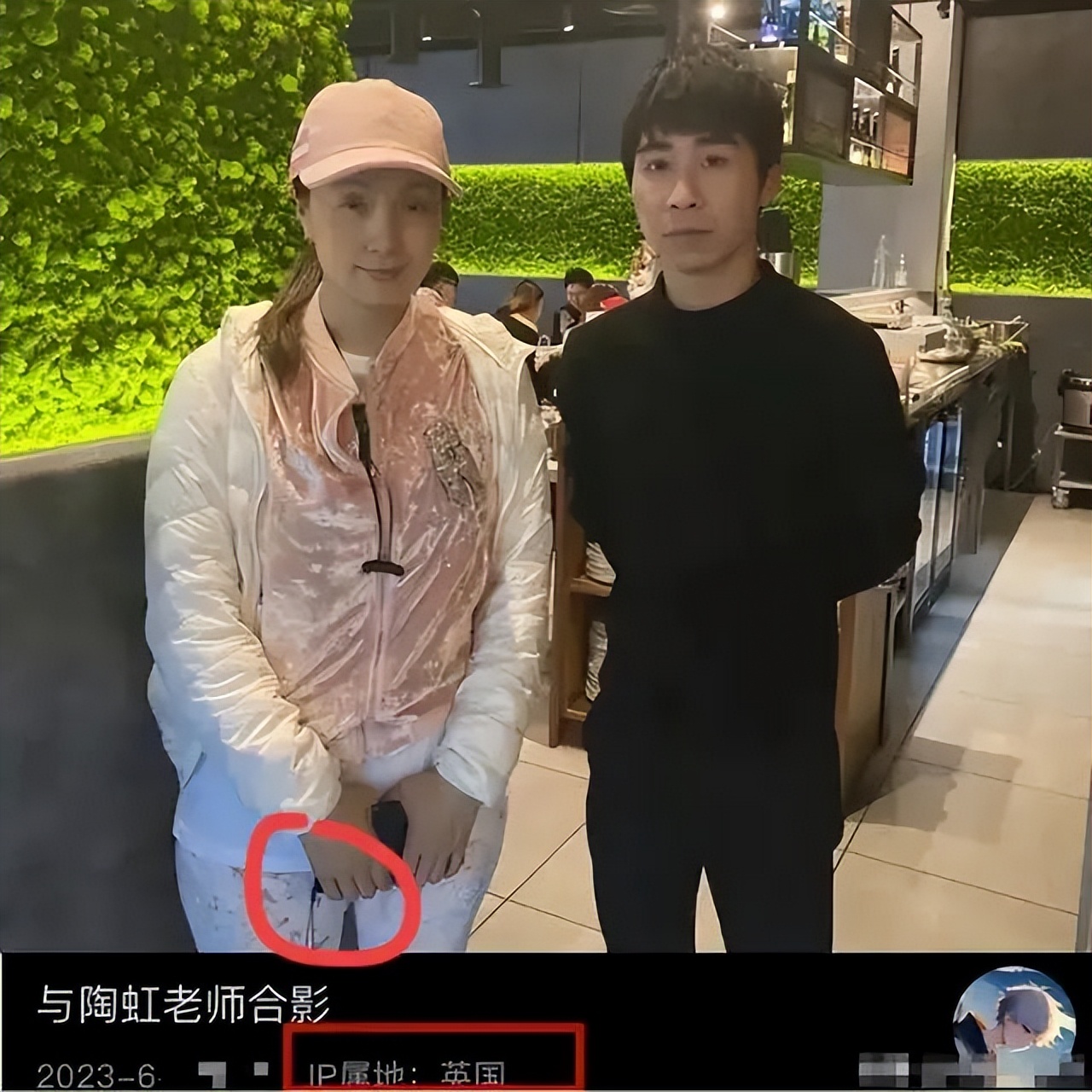 Little Tao Hong appeared in the UK with a haggard face and bruised ...