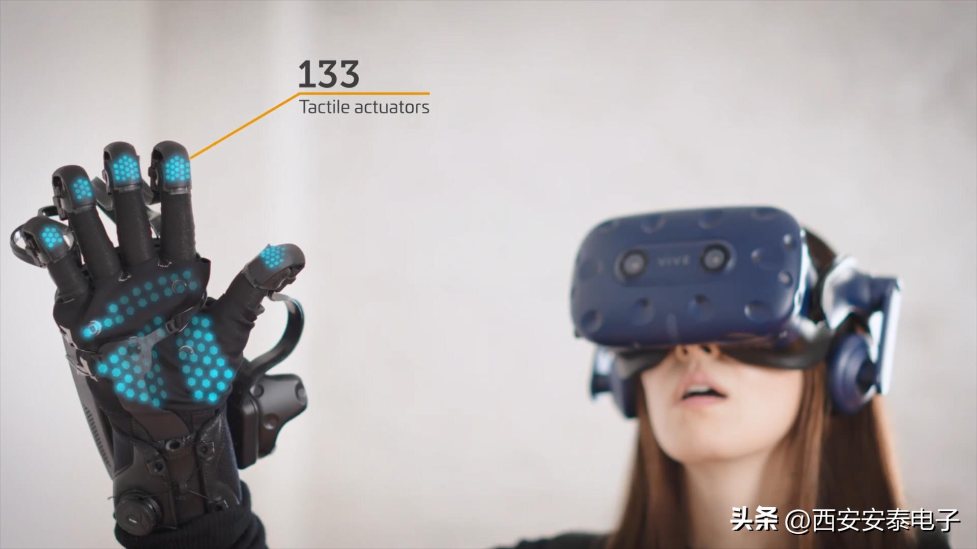 What is the principle of VR virtual reality haptic force feedback ...