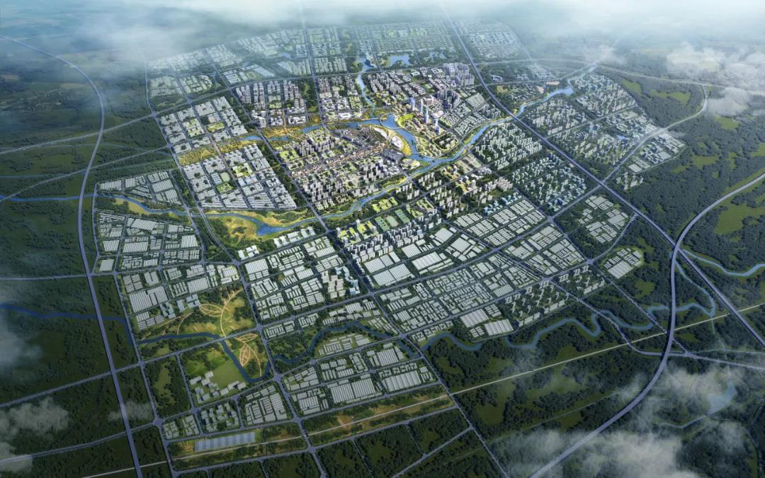 Chengdu Mengyang New City Urban Design / HOLMES MILLER - iNEWS