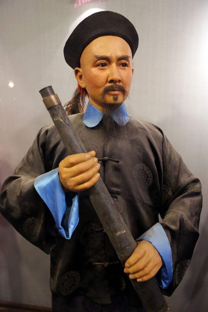 Lin Zexu's calligraphy in small script "The Sutra of Infinite Longevity ...
