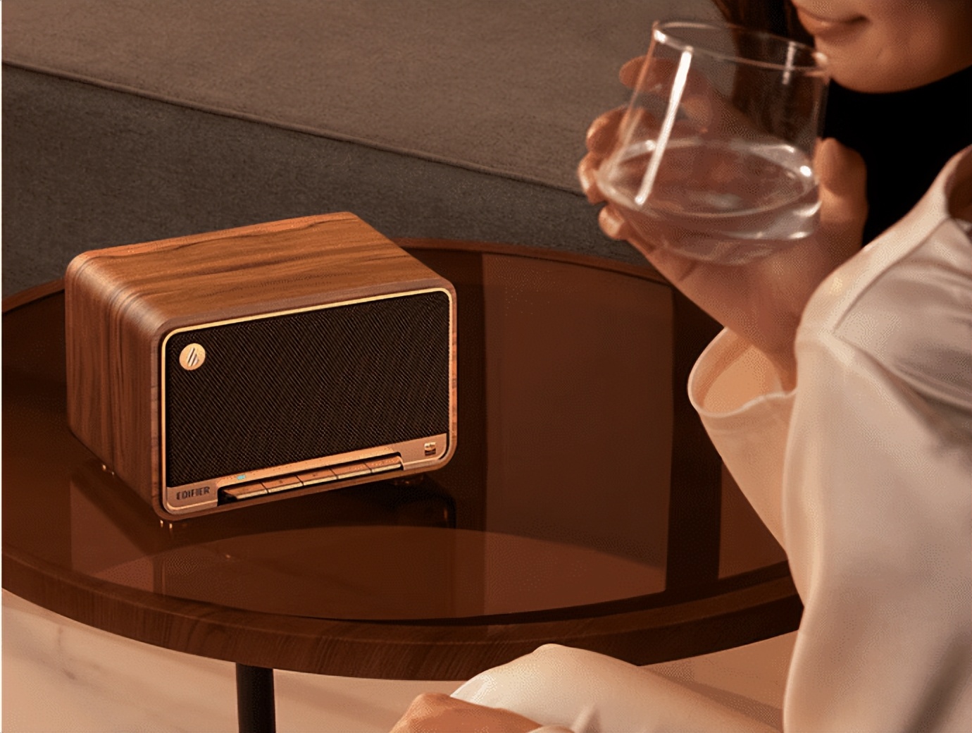 Edifier releases M330 retro bluetooth speaker, 3-unit two-way frequency ...