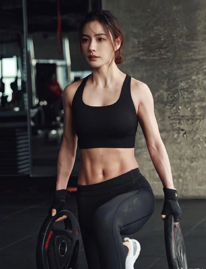 Sportswoman Internet celebrity Chen Nuanyang posted a beautiful ...