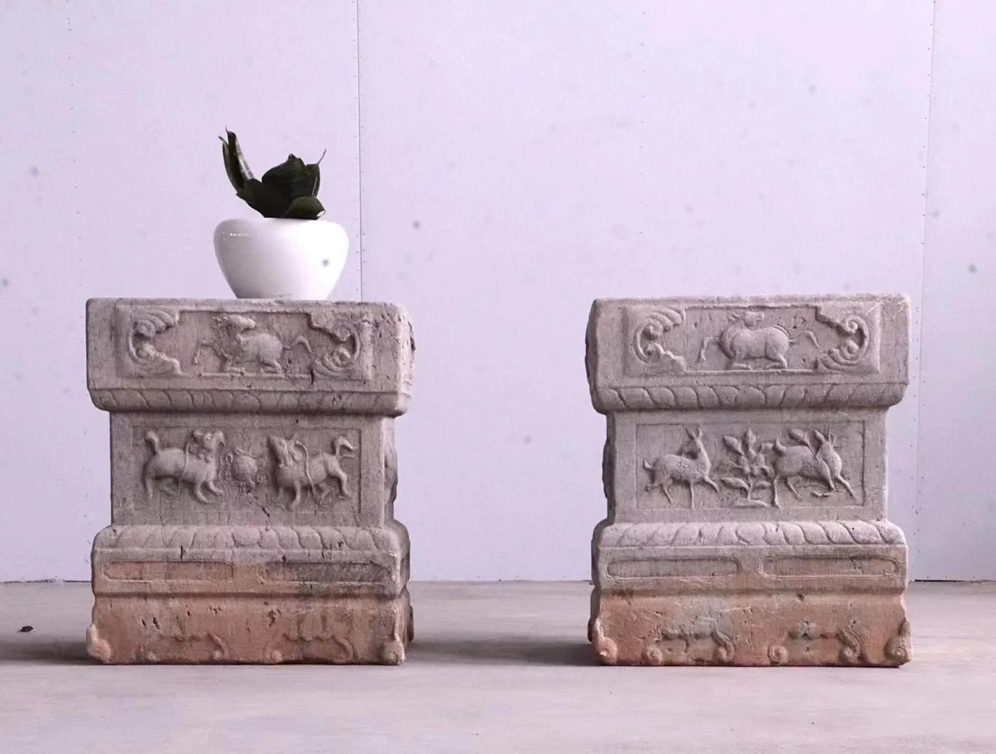 Ming Dynasty. Pillar foundation stone pier - iNEWS