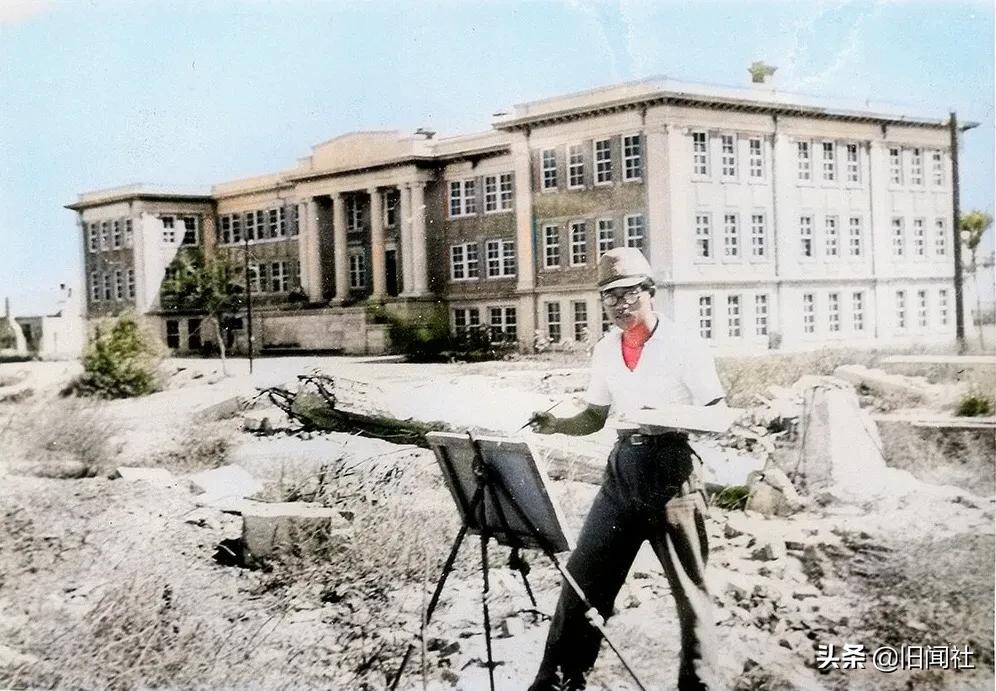 Nankai University in 1941: abandoned after Japanese bombing, Japanese ...