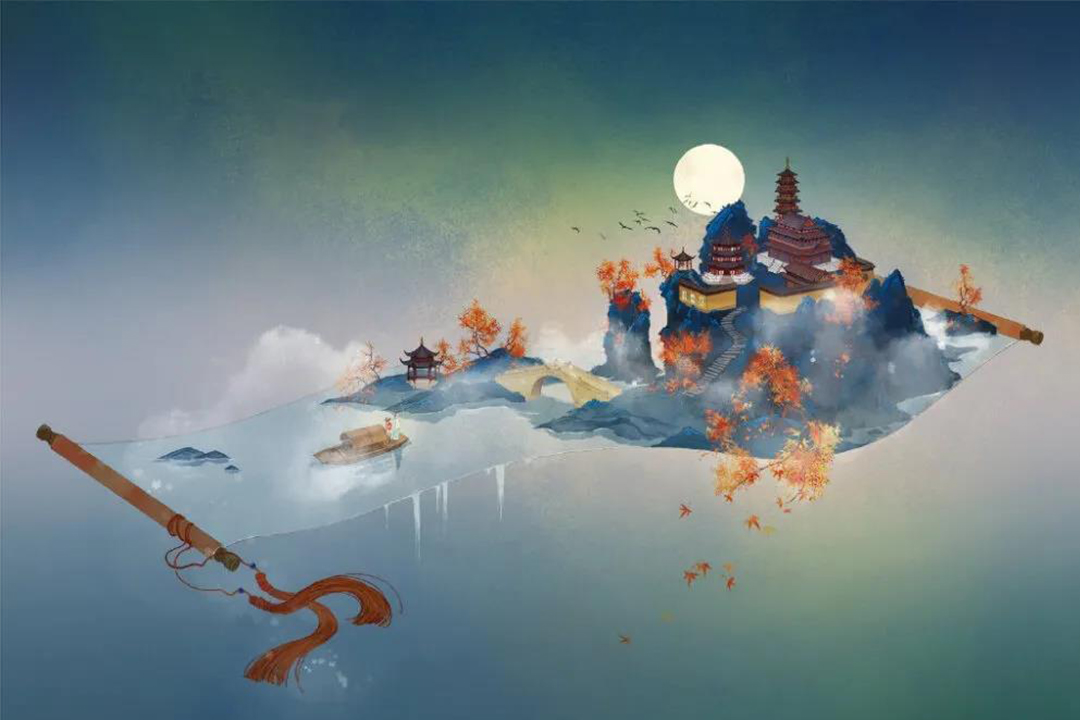 20 poems full of Zen, clear and ethereal, like a glass heart lamp ...