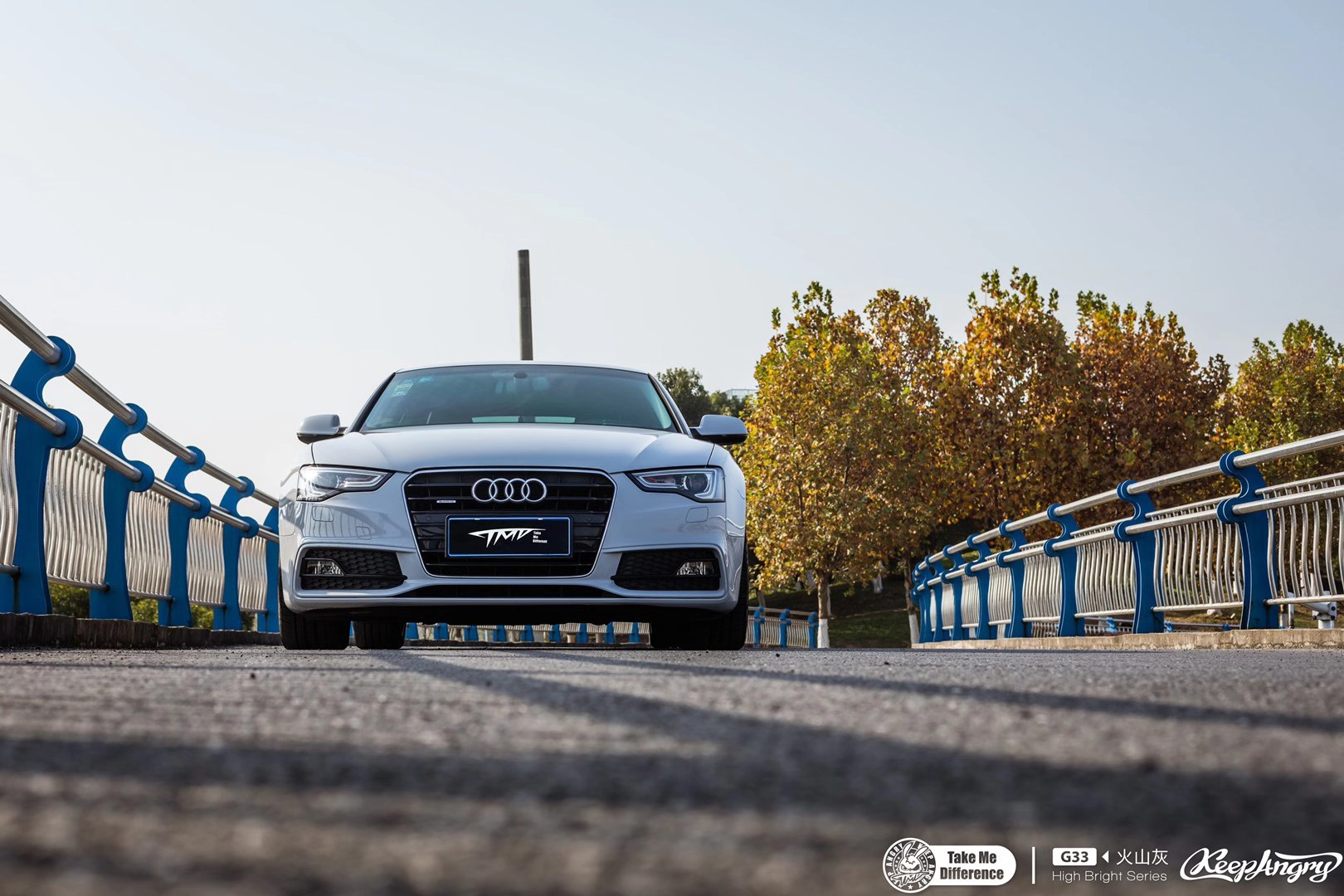 Audi A5 -TMD tide brand color change film volcanic ash - iNEWS