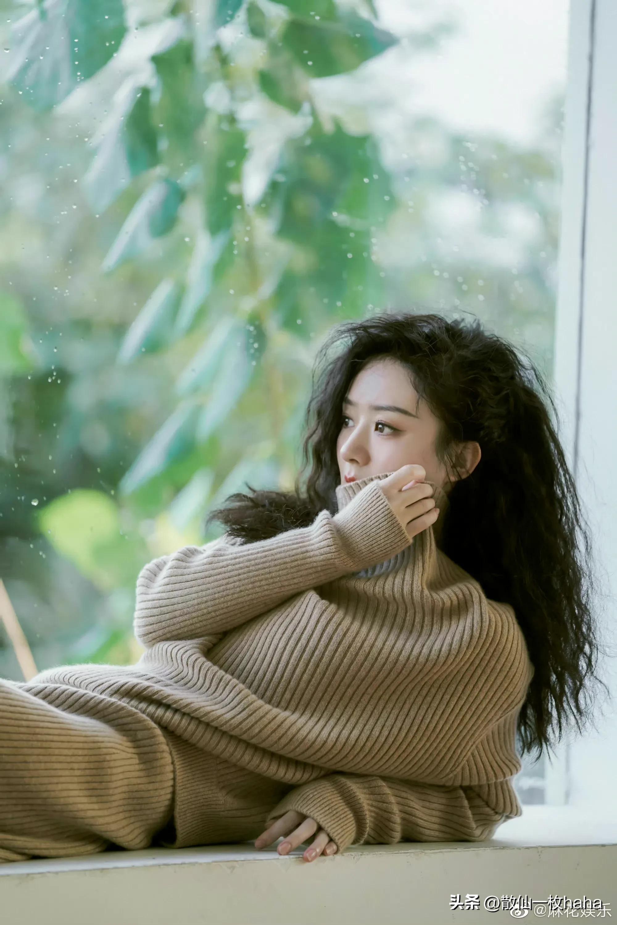 How can Zhao Liying be so beautiful!Wool roll blockbuster photos are ...