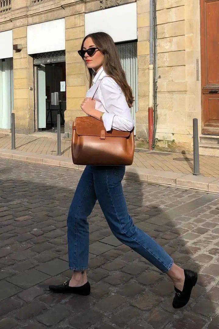 "Shirt+jeans" is the most conspicuous and stylish outfit in spring ...
