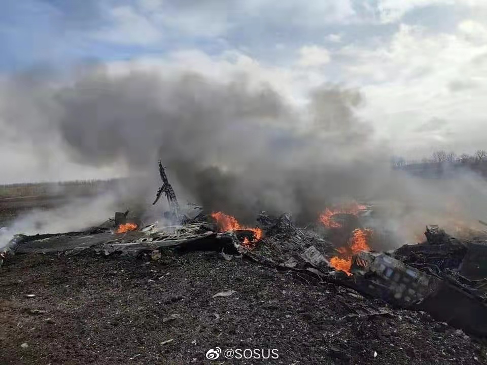 Was the Su-35 really "shot down"?The wreckage picture is exposed from ...