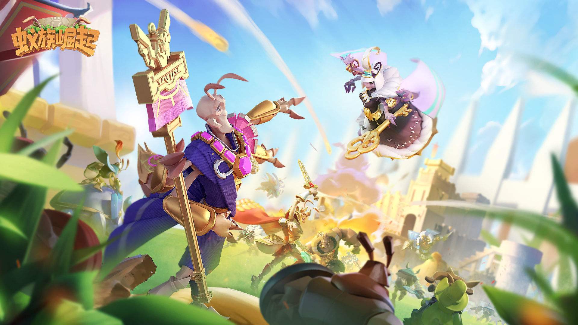 "The Rise of the Ant Race": a strategy game with ants as the theme, the ...