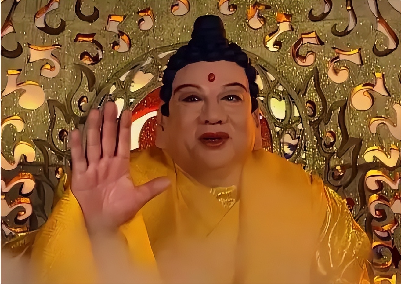 The Tathagata was slashed three times before becoming a Buddha, and he vowed that after becoming ...