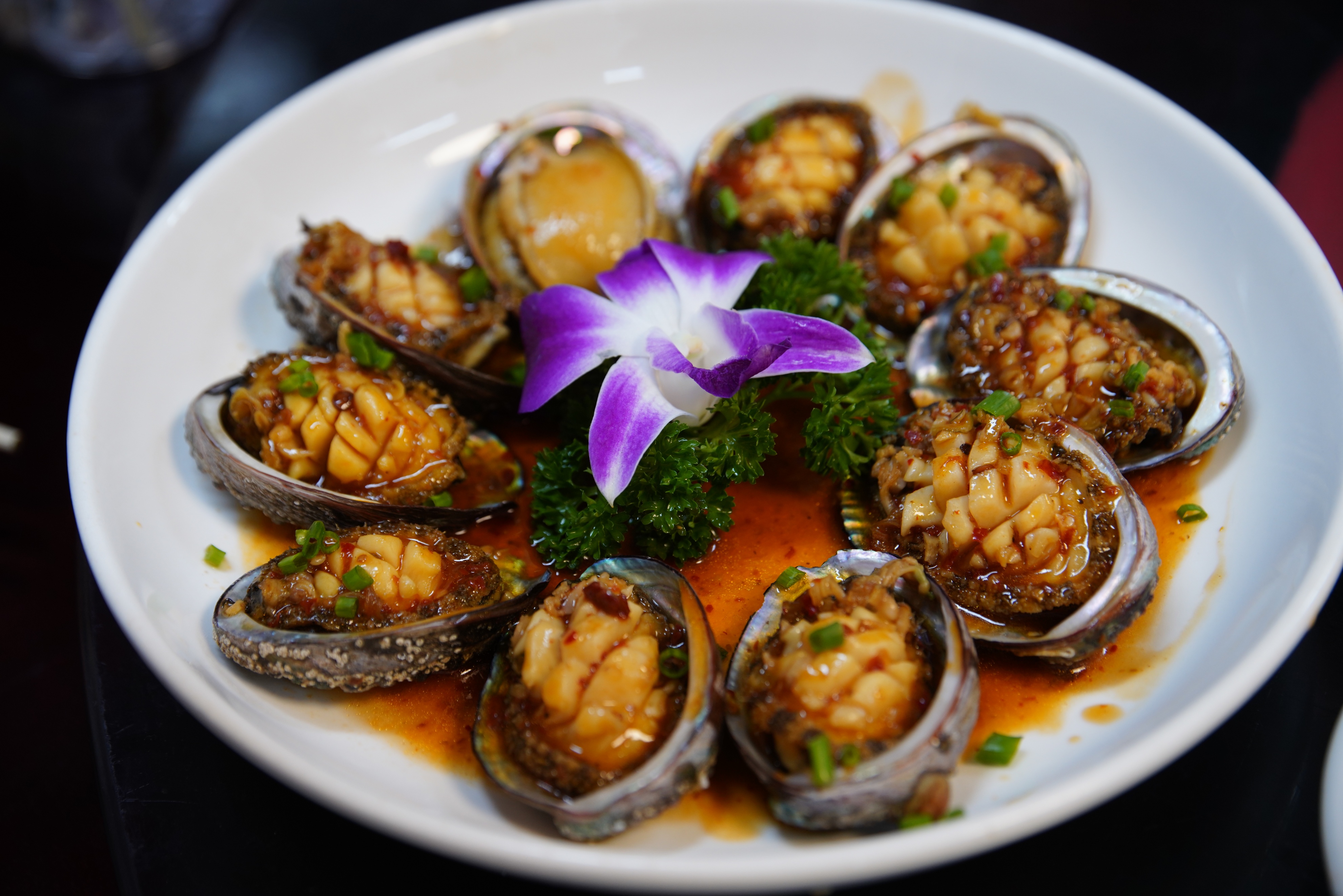 Balang fish dominates the lobster and crab pairing, and this seafood ...