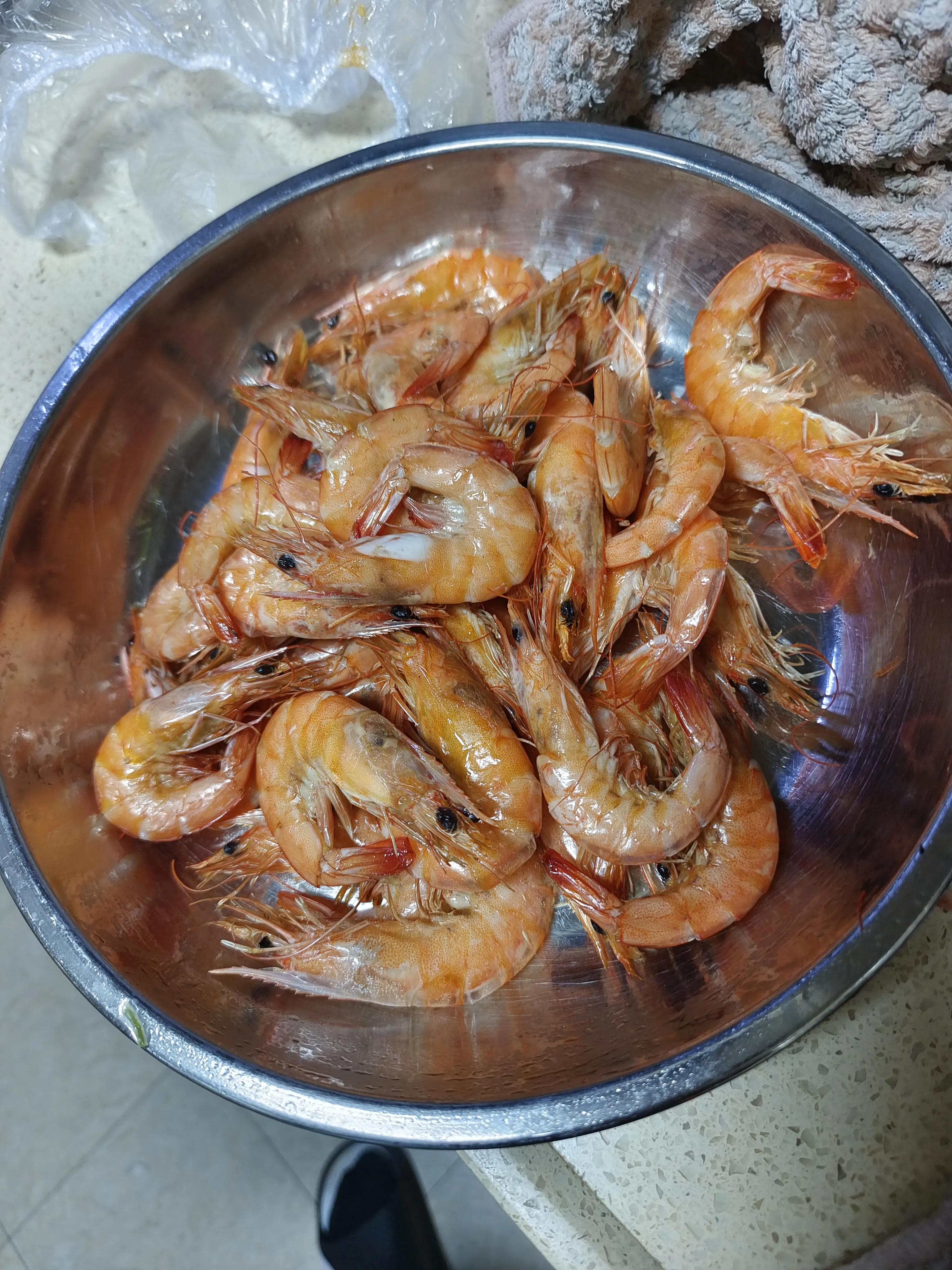 180-degree dry-roasted base shrimp (one grade fresher than boiled) - iMedia