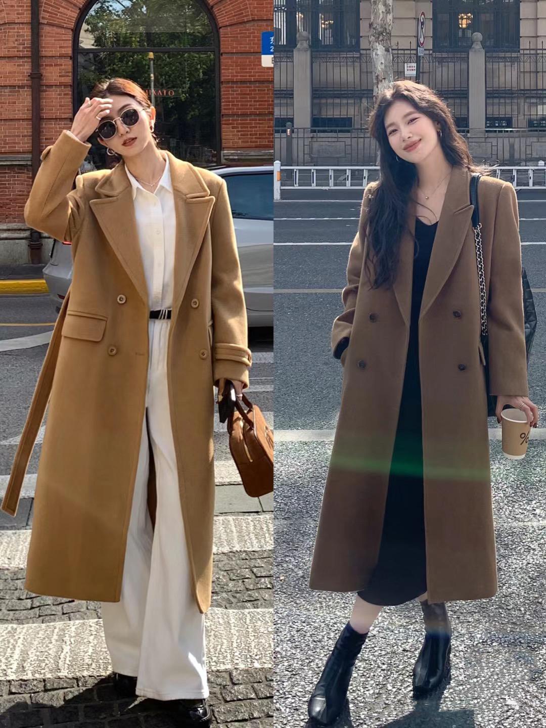 The "long coat" that the heroines of Korean dramas love to wear, this ...